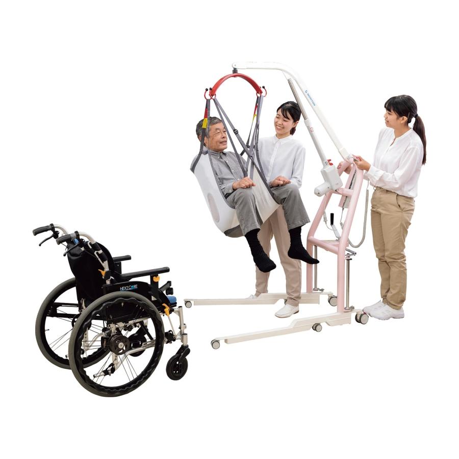 介護リフトつるべーY6セット LI-PINK 1台 モリトー ピンク 25-6801-01 介護リフト : マツヨシ - 通販 - Yahoo!ショッピング