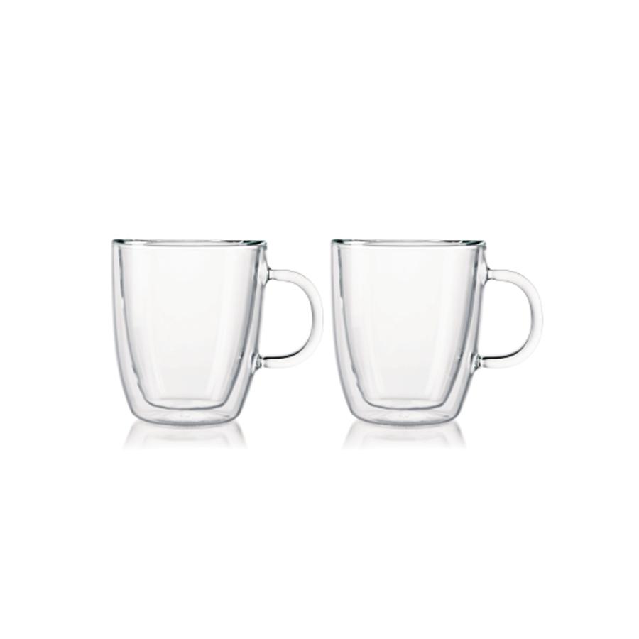 bodum（ボダム） ビストロ ダブルウォールマグ 300ml 0.3L 10604-10 【2個】 マグカップ 電子レンジ、オーブン使用可 1060410||| : 便利雑貨の ...