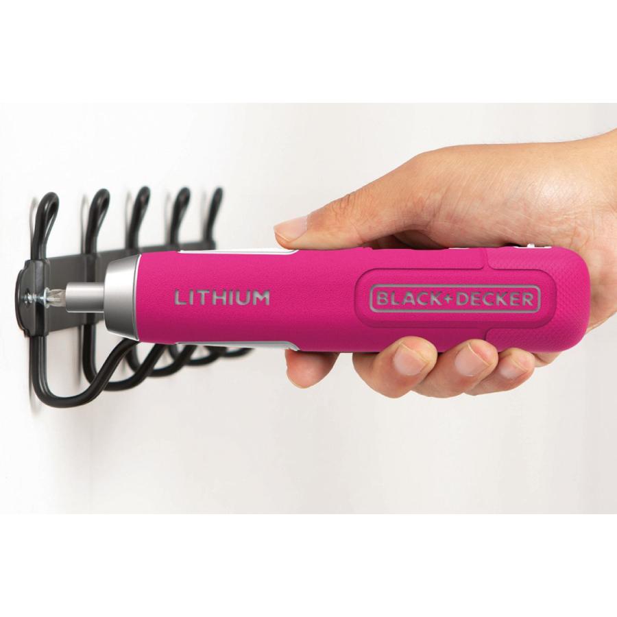 ブラック＆デッカー（BLACK & DECKER） BLACK+DECKER 充電式 電動ドライバー 小型 3.6V BD40 | プッシュ ...