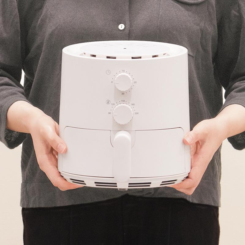 KOIZUMI コイズミ ノンフライクッカー ホワイト KNF-0700/W 油無し ノンフライ調理器具 ノンフライ エアーフライ フライヤー 卓上 冷凍食品 お惣菜 KNF0700W ...