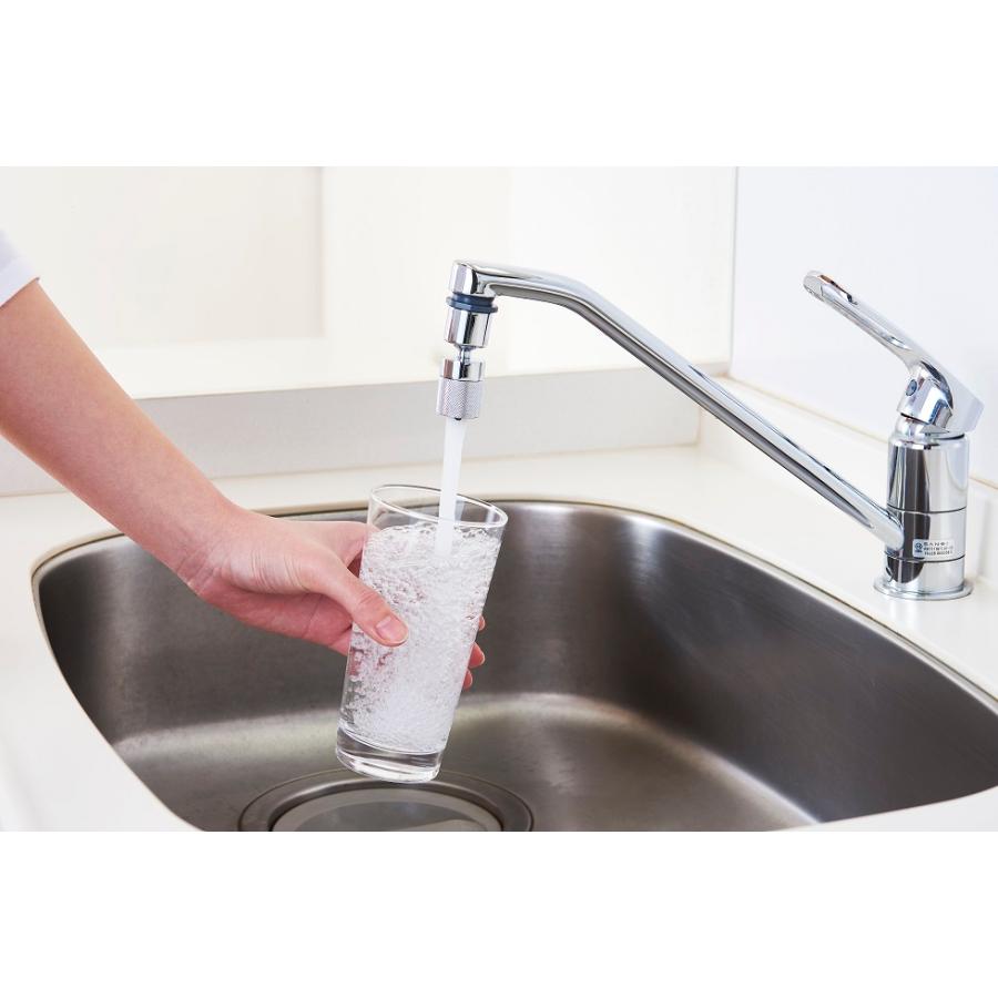 SANEI（水栓金具） SANEI キッチンシャワー PM2540 工事不要 おしゃれ 台所 蛇口 首振りシャワー 使いやすい角度調整 節水 節約 日本製 PM2540|||| : 便利雑貨の ...