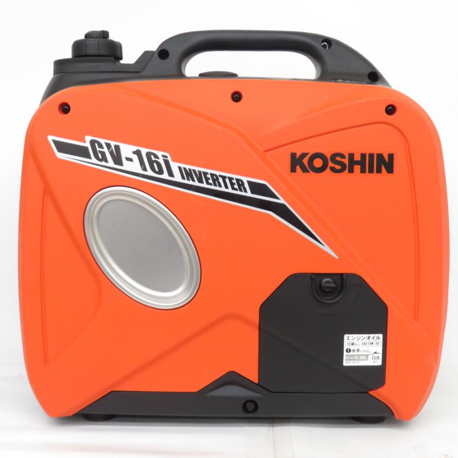 KOSHIN 工進 1.6kVA インバータ発電機 ガソリンエンジン GV-16i-AAA-5 中古美品 : hn24089 : ココロード - 通販 - Yahoo!ショッピング