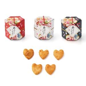 はないちこづつ ハートせんべい 1個 プチギフト 【CIH】【20個から受付】 単品 お年賀 お正月 結婚式 和 退職 キラット : ココサブ - 通販 - Yahoo!ショッピング