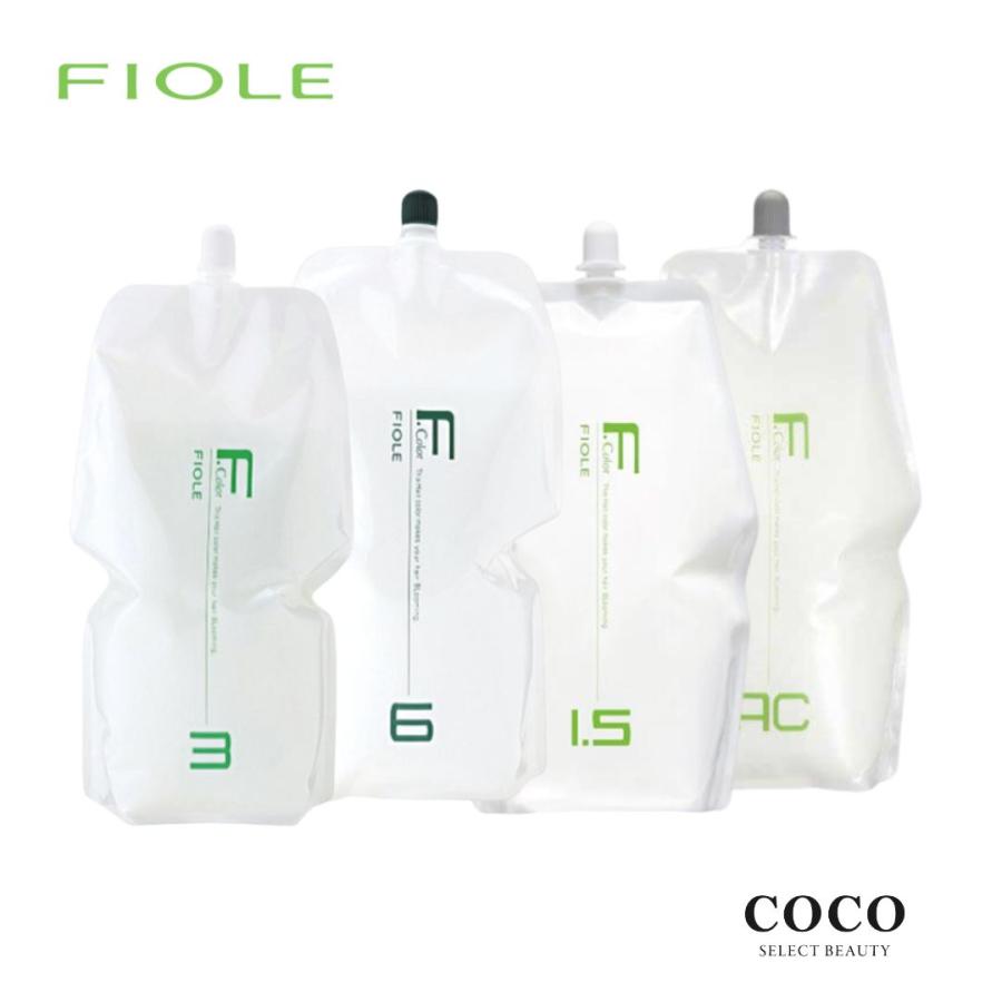 FIOLE フィヨーレ BLカラー OX 2000ml 【種類選べる】染毛補助剤 第2剤 | QUALUCIA カラー剤 詰め替え用 パウチ 詰替え サロン専売 ヘアケア 染毛剤 脱色剤 ...