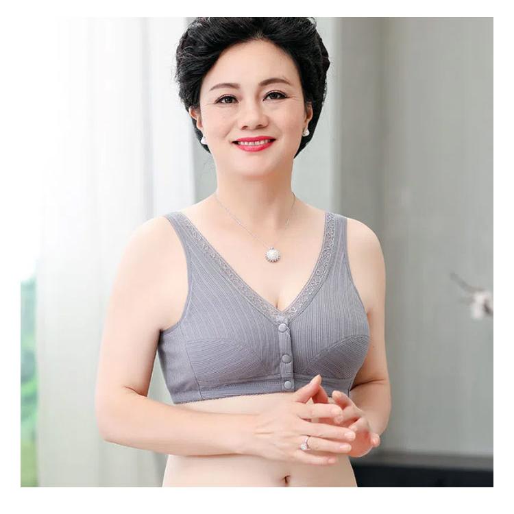 送料無料 前開きブラジャー 高齢者 2枚セット ブラ 授乳ブラ ノーワイヤー ラジャー 綿 ミセス お年寄り 婦人 下着 肌着 通気吸汗 60代70代 : Cocotch ヤフー店 - 通販 ...