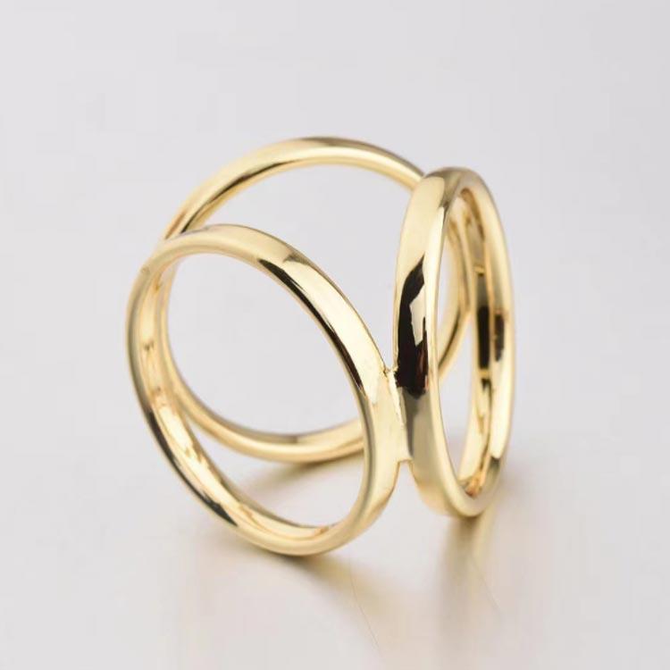 スカーフリング 3枚セット 3カラー スカーフクリップ シンプル スカーフ留め ゴールド シルバー トリプルリング 送料無料 上品 かわいい 簡単 ア : Cocotch ヤフー店 - 通販 ...