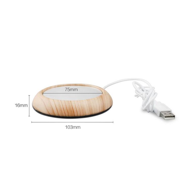 カップウォーマー USB給電 木目 おしゃれ 保温器 保温 コースター カップヒーター 飲みごろ 飲み物 お茶 コーヒー 送料無料 冷めない 温かい : Cocotch ヤフー店 - 通販 ...
