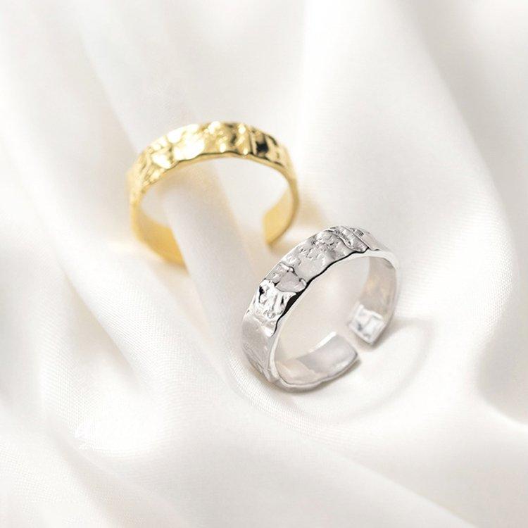 指輪 リング レディース おしゃれ プラチナ仕上げ 18金仕上げ イエローゴールド シルバー925 シルバーリング SV925 シエロ フリーサイズ : Cocotch ヤフー店 - 通販 ...