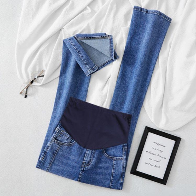 マタニティ デニムパンツ フレアパンツ 春 秋 フロント スリット 美脚 ストレッチ スキニーパンツ レディース 妊婦服 産前 産後 ズボン ボトムス : Cocotch ヤフー店 - 通販 ...