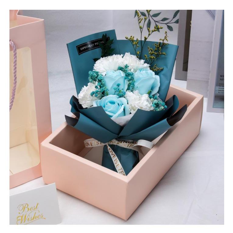 3点セット カーネーション ソープフラワー 薔薇 母の日 ギフト LEDライト付き 手提げ袋付き 花束 シャボンフラワー ブーケ 石鹸フラワー アレン : Cocotch ヤフー店 - 通販 ...