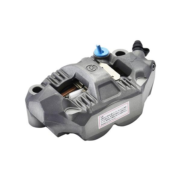 Brembo(ブレンボ):GP4-RS ラジアル モノブロック 4P キャリパー チタニウムアルマイト レッドロゴ 右 120.C783.20 : icn-plt-001451447 ...