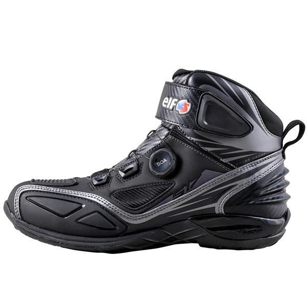 elf elf（エルフ）:elf ライディングシューズ シンテーゼ17 S17 ブラック 25.5cm ELS1705255 バイクシューズ : イチネンネットmore - 通販 ...