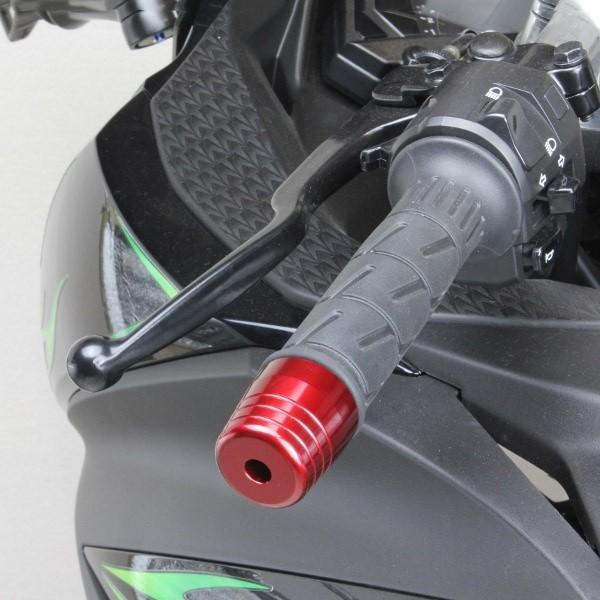 PLOT(プロト):EFFEX(エフェックス) ハンドルバーウェイト ビッグ アルミハンドル用 アルミ/RED (内径14) EBB301R バイク :icn-plot-ebb301r ...