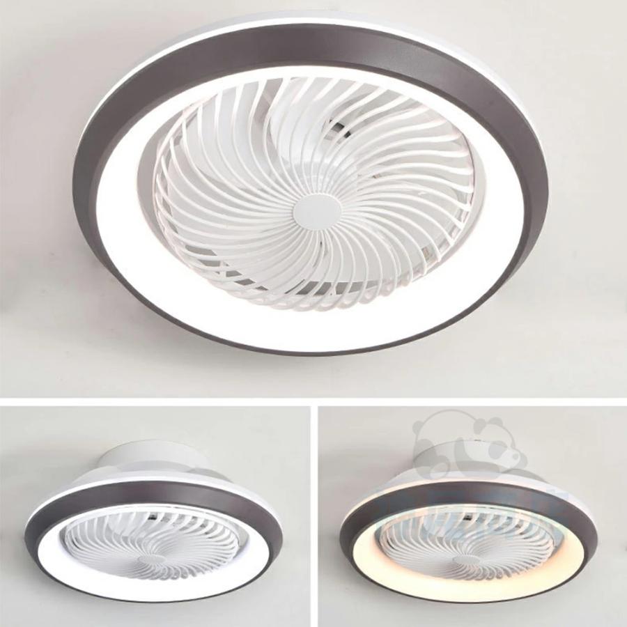 シーリングファンライト LED 6~12畳 シーリングファン おしゃれ 北欧 360°首振り オシャレ 調光調色 薄型 風量調節 静音 軽量 DCモーター 扇風機 贈り物 : cococase ...
