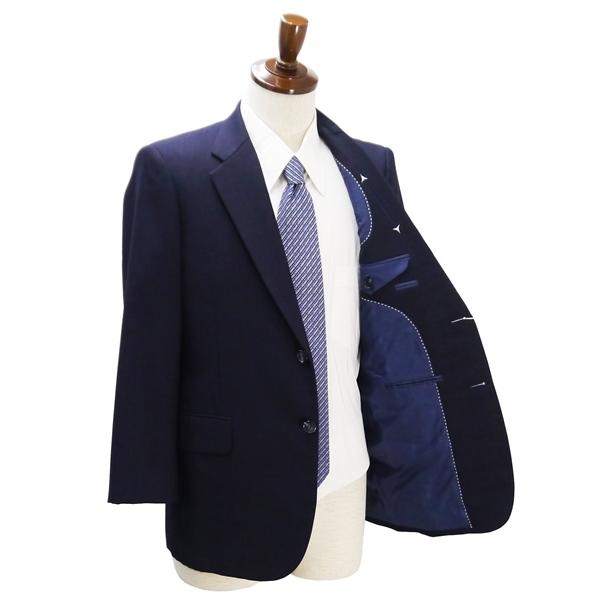 GINZA yamagataya 2つボタン シングルスーツ AB3 S ダークネイビー 濃紺 シャドーストライプ ワンタック 春秋 合物 5NA022 : 中古ブランドスーツ専門店 コード ...