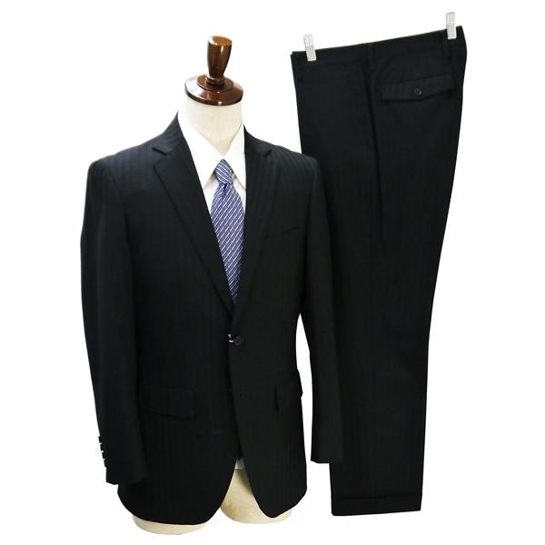 ORIHICA 段返り 3つボタン シングルスーツ A5 M ダークグレー シャドーストライプ ストレッチ 春秋 合物 8752092F 5NB038 : 中古ブランドスーツ専門店 コード ...