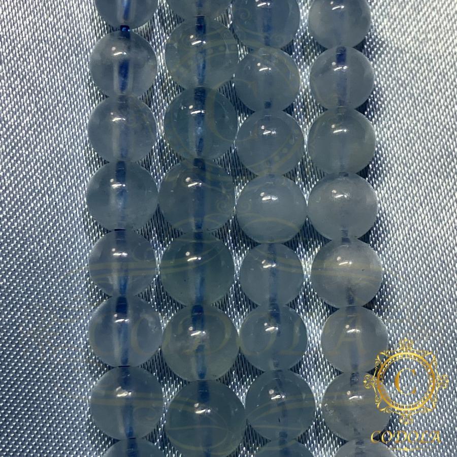 アクアマリン 半連材 5mm ラウンド 天然石ビーズ パワーストーン 浄化 青 水色 ヒーリング ハイクオリティ :20231119-002 ...