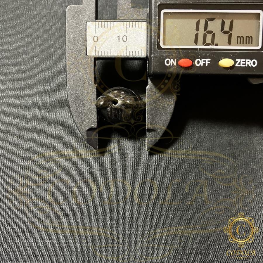 シルバーオブシディアン 1粒売 最高品質 パワーストーン 招き猫 ビーズ 天然石 天然石のビーズ 集中力 アクセサリーパーツ ...