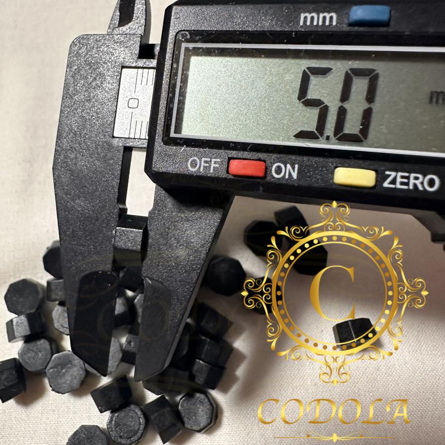 シーリングワックス 封蝋 ブラック 10g ワックスピル 小口 少量売 シーリング ワックススタンプ レターワックス ...