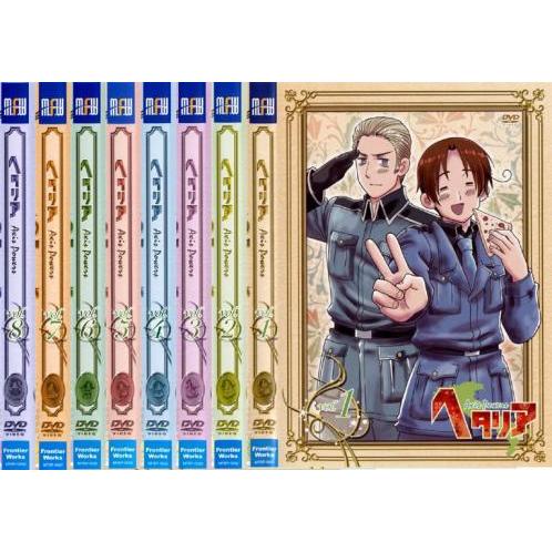 ヘタリア Axis Powers 全8枚 第1話〜第52話 レンタル用 全巻セット 中古 DVD ケース無 : 中古 dvd販売 こづちや ヤフー店 - 通販 - Yahoo!ショッピング