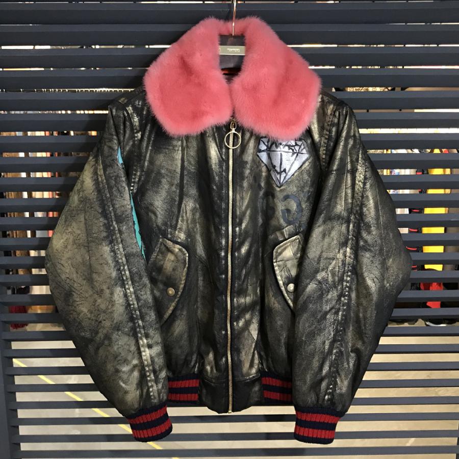 GUCCI 【美品】 グッチ 入手困難 #M ゴースト ボンバー GUCCI 【美品】 グッチ 入手困難 #M ゴースト ボンバー