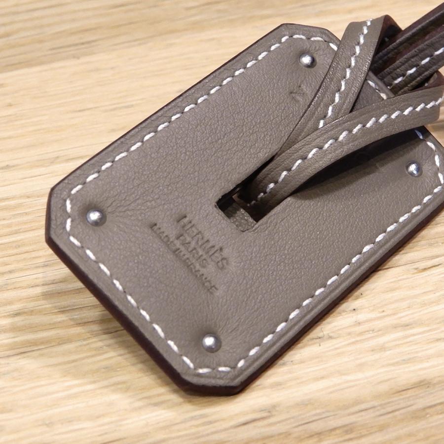 HERMES（エルメス） 【新品未使用】エルメス オーケリーネックレスGM スイフト エトゥープ シルバー金具 Z刻印 ペンダント 09973 ...