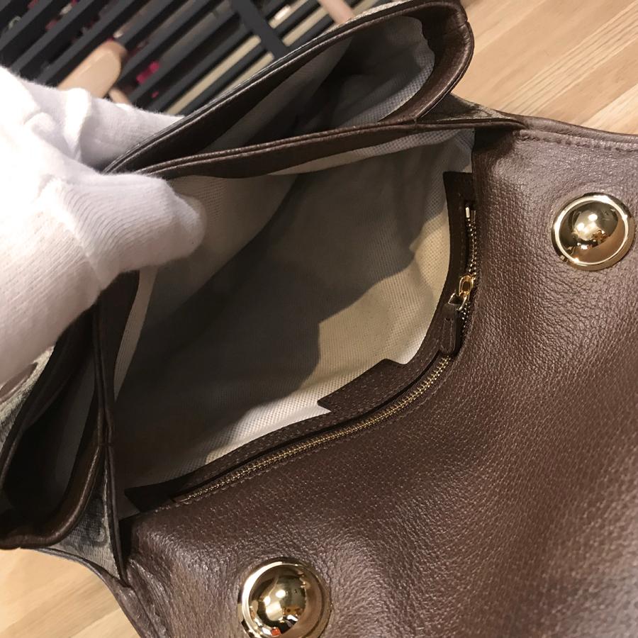 GUCCI 【新品同様】グッチ GGスプリーム ブロンディ ミディアム ショルダーバッグ 699210 ウェブストライプ 09990 ...