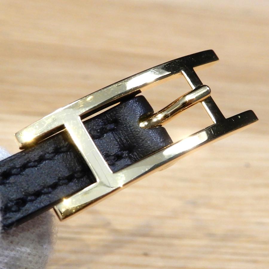 HERMES 【超美品】エルメス アピ3 ブラック 4重ブレスレット M HERMES 【超美品】エルメス アピ3 ブラック 4重ブレスレット M