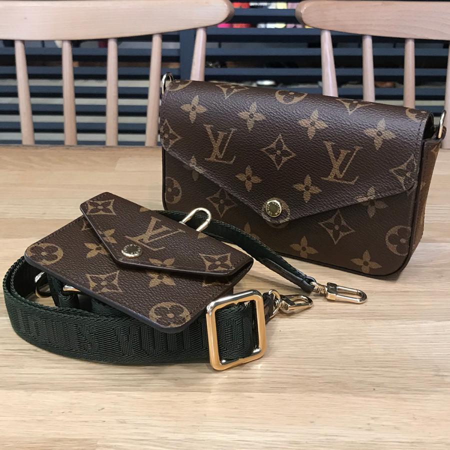 LOUIS VUITTON 【新品同様】ルイヴィトン モノグラム ミュルティポシェットフェリシー M80091 ショルダーバッグ 11256 ...