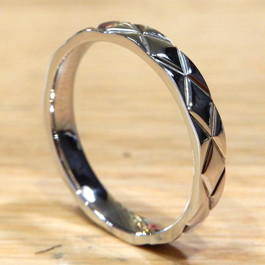 CHANEL 【新品同様】 シャネル マトラッセ リング プラチナ PT950 #19 約18号 指輪 11352 : Coeuriche ヤフーショッピング店 - 通販 - Yahoo!ショッピング