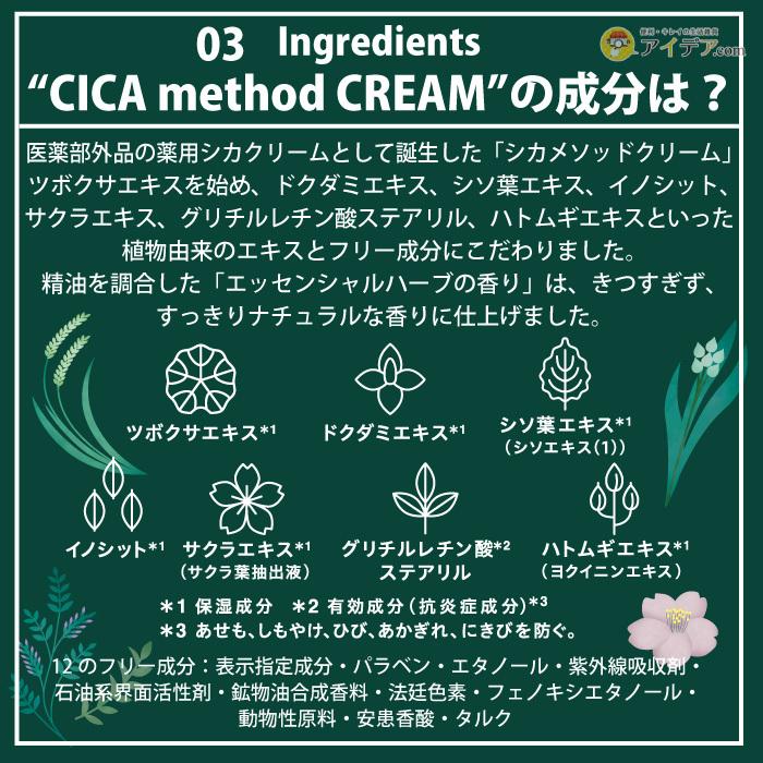 COGIT シカクリーム スキンケア 保湿 抗炎症 美白 肌修復効果 日本製 ツボクサエキス CICA METHOD CREAM 50g コジット : 便利・キレイの雑貨アイデア.com ...