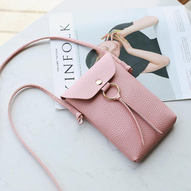 スマホショルダーバッグ ポシェット スマホポーチ レディース ミニ