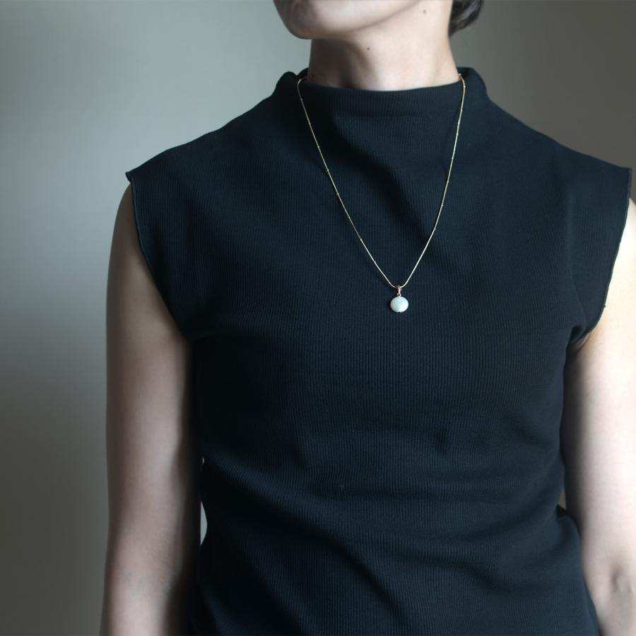 スネークチェーン × 艶やかなコインパール ペンダント / 淡水パール 50cm pe-104 : coharu pearl - 通販 - Yahoo!ショッピング