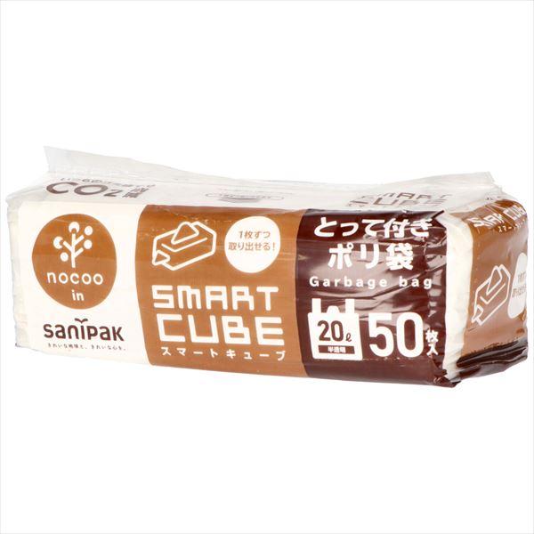 CCS29 スマートキューブ とって付きポリ袋 20L 50枚 半透明 nocoo in : COLABO TRADING Yahoo!店 - 通販 - Yahoo!ショッピング