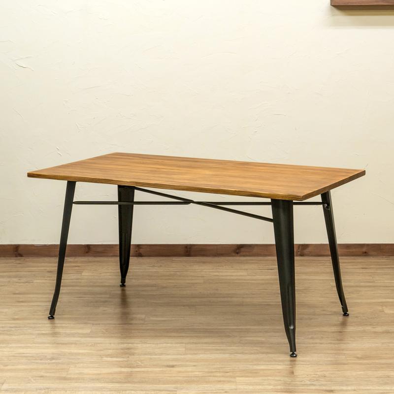 サカベ 【佐川・離島発送不可】Mercury ヴィンテージダイニングテーブル 140×80 BK/SV : COLABO TRADING Yahoo!店 - 通販 - Yahoo!ショッピング