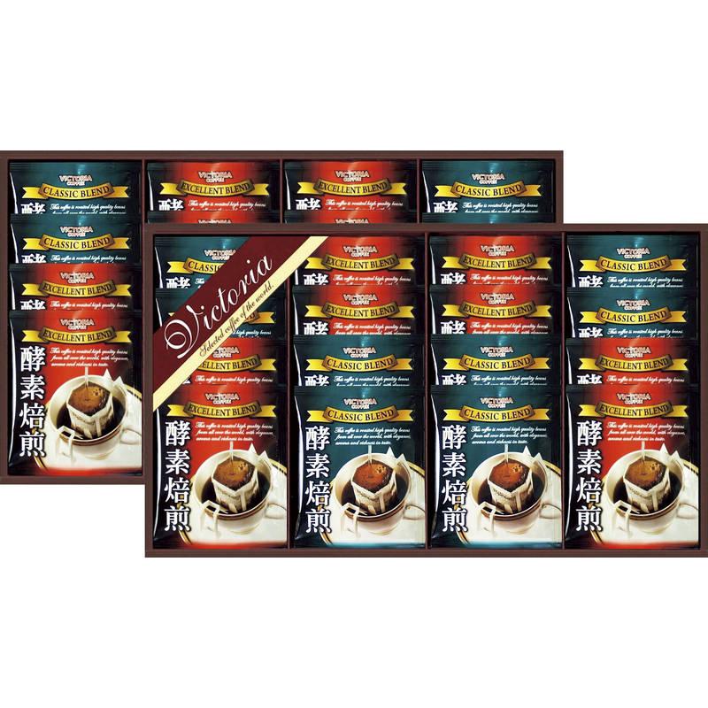 ビクトリア珈琲 酵素焙煎ドリップコーヒーセット ND-400 : COLABO TRADING Yahoo!店 - 通販 - Yahoo!ショッピング