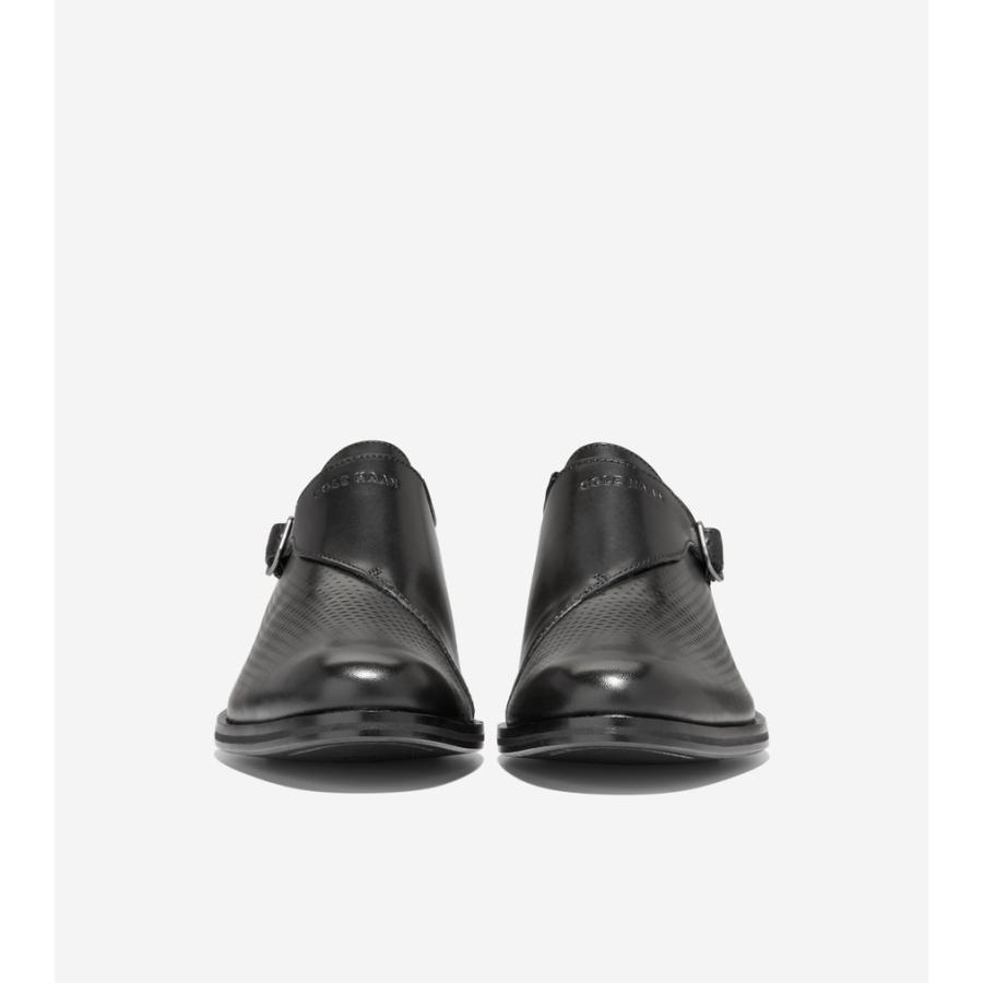 COLE HAAN コールハーン Colehaan ワシントングランド レーザーシングルモンクストラップ mens C38366 ブラック ...
