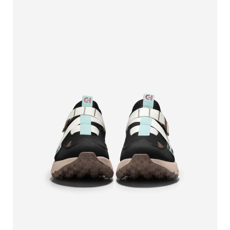 COLE HAAN コールハーン Colehaan 5.ゼログランドモンクストラップランナー mens C40015 ブラック/ノース ...