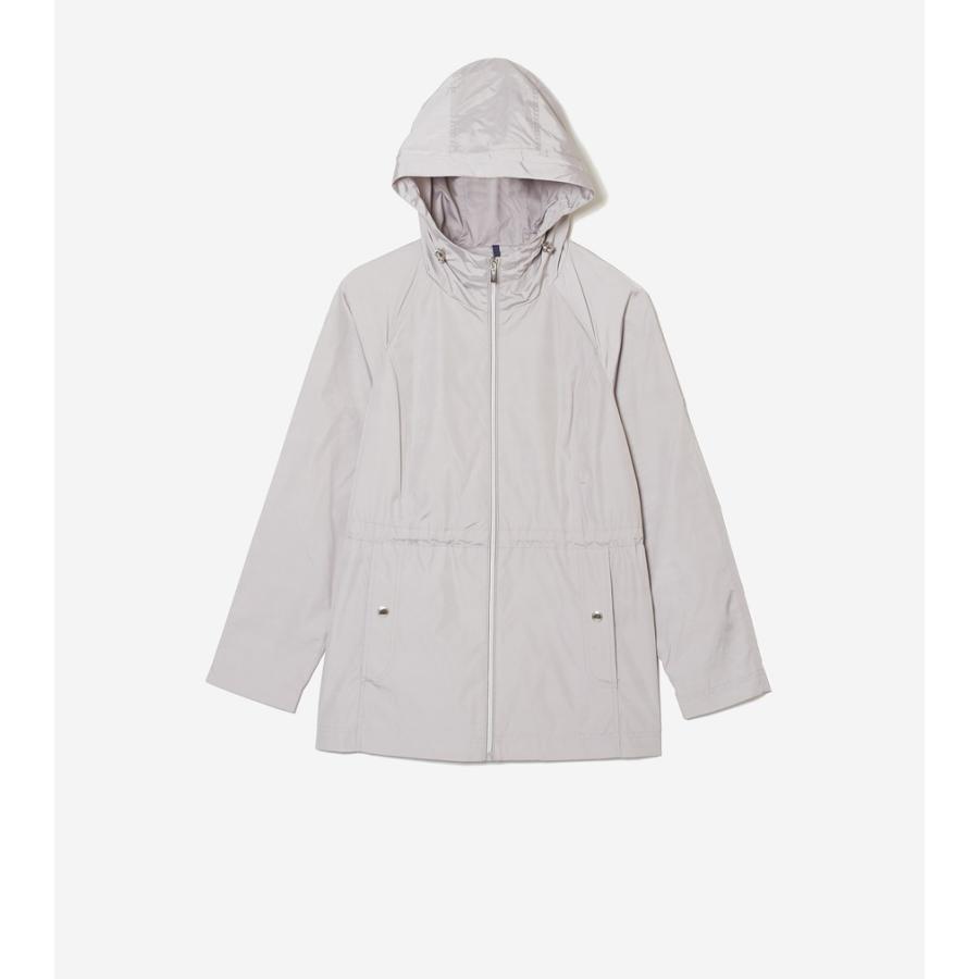 コールハーン Colehaan トラベル パッカブル レイン アノラック womens T10468 パール グレー :t10468:Cole ...
