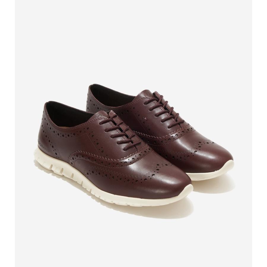 COLE HAAN コールハーン Colehaan ゼログランド ウィング オックスフォード クローズド ホール womens W26532 ...
