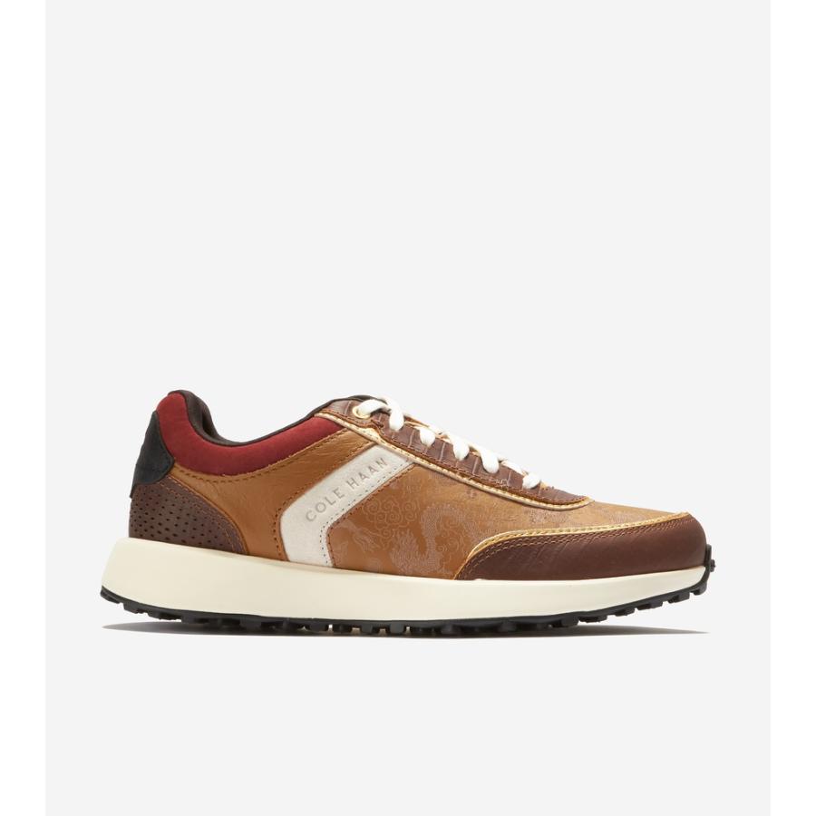 COLE HAAN コールハーン Colehaan グランドプロ ウェルズリー ランナー womens W30131 ゴールデン トフィー ...