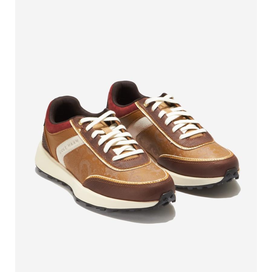 COLE HAAN コールハーン Colehaan グランドプロ ウェルズリー ランナー womens W30131 ゴールデン トフィー ...