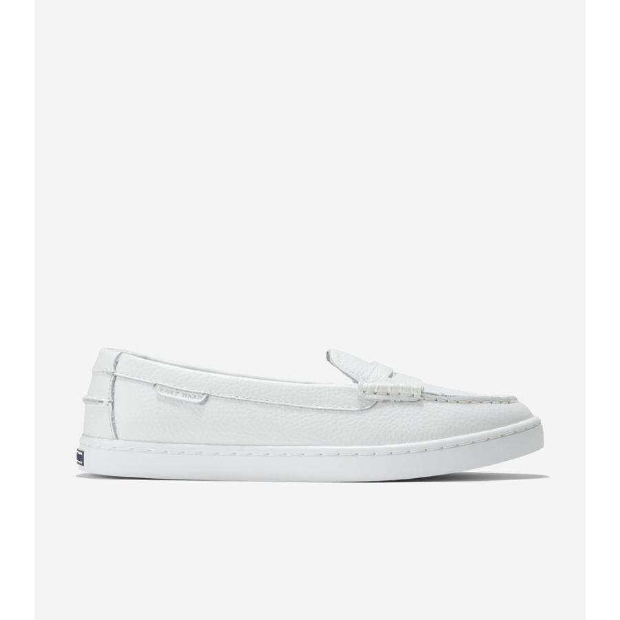 コールハーン Colehaan ナンタケット ペニー womens W30255 ホワイト ペブルド レザー : w30255 : Cole Haan Japan Online Store ...