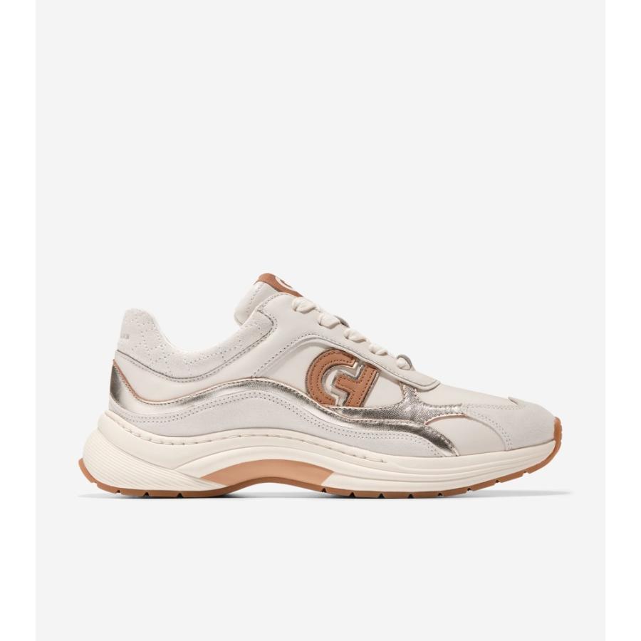 COLE HAAN（コールハーン） レディース シューズ スニーカー グランドプロ エレアナ ランナー womens W33641 アイボリー ...