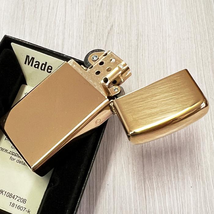 ZIPPO ジッポー ライター ゴールド 無地 スリム 1654B ハイポリッシュブラス 金 オシャレ プレゼント 父の日 ネコポス便対応 : Colemo - 通販 - Yahoo!ショッピング