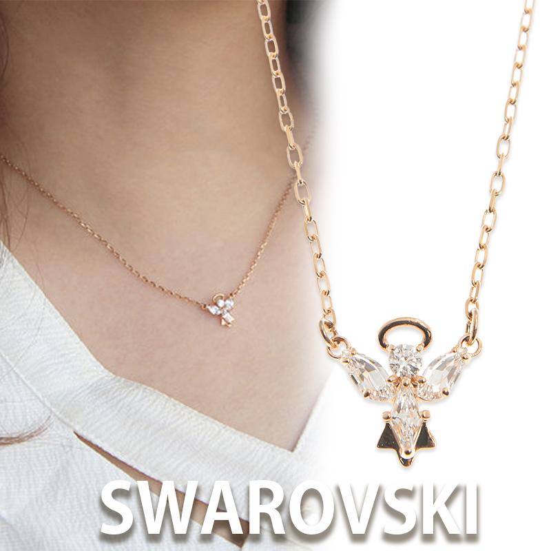 SWAROVSKI（スワロフスキー） Magic Angel ネックレス 天使 5498966 ブランド クリスマス 誕生日 プレゼント ...