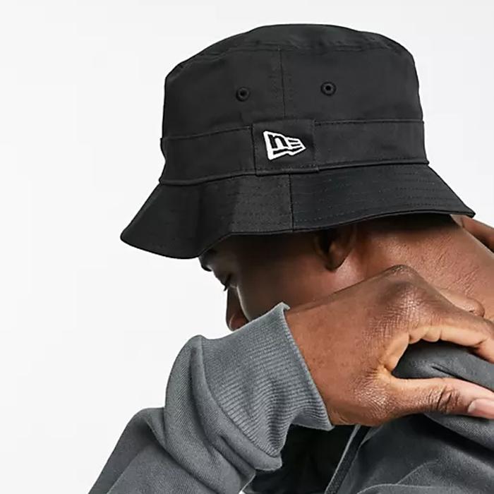 Bucket（NEW ERA） NEW ERA ニューエラ バケット ハット 帽子 メンズ レディース エッセンシャル バケハ ブラック 黒 ...