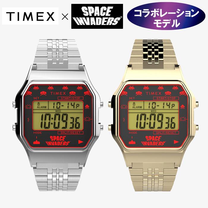 TIMEX タイメックス 腕時計 コラボ インベーダー キャラクター TIMEX タイメックス 腕時計 コラボ インベーダー キャラクター