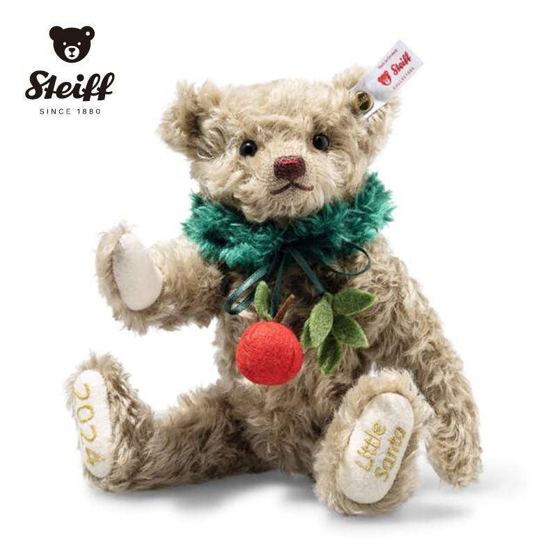 Steiff（シュタイフ） 【シュタイフ正規販売店】 日本限定 テディベア リトルサンタ2024 アップル クリスマス 贈り物 ぬいぐるみ 一生の友 フレンズ お友だち : 逸品shopコレ ...