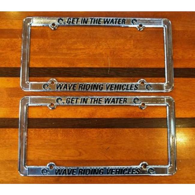 WRV/WAVE RIDING VEHICLES ナンバーフレーム（クローム） : COLLECTOR001 - 通販 - Yahoo!ショッピング